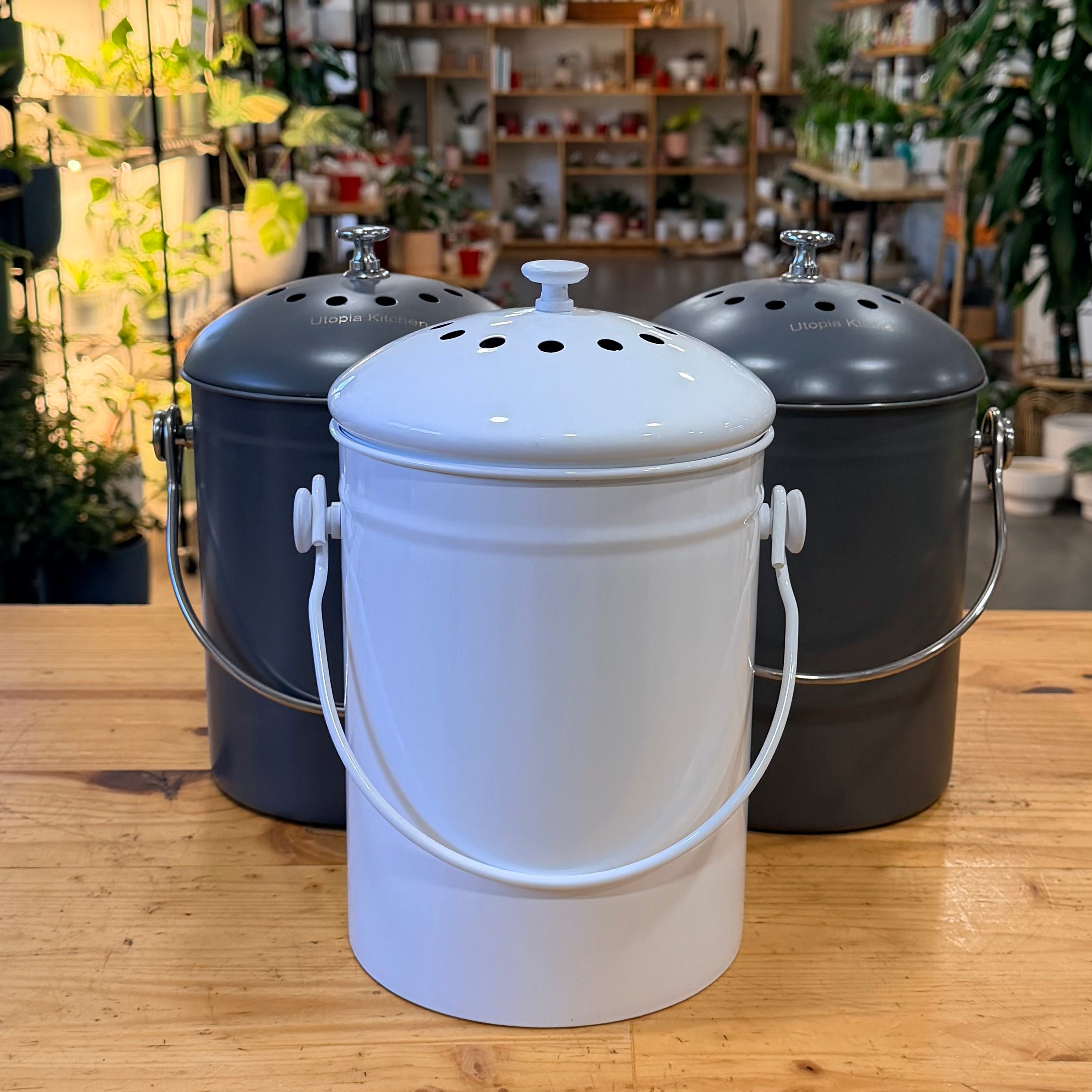 Kitchen Counter Compost Bins – Mari's Gardens